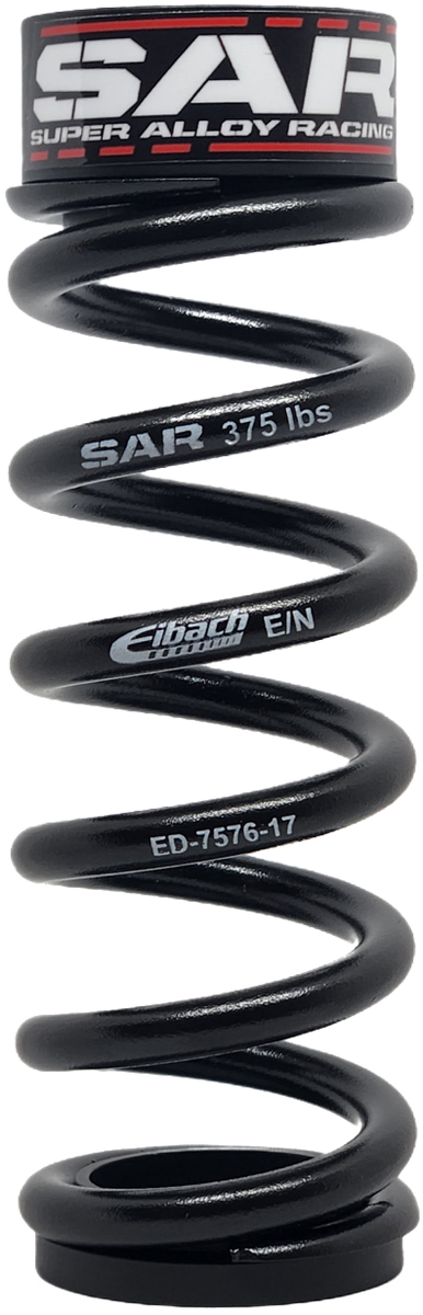 375lbs DH 57.5mm - 76mm Stroke, Rear Shock Spring: - C J Suspension